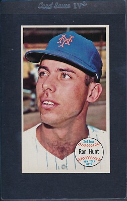 1964 Topps Giants #006 Ron Hunt Mets NM *981 | eBay