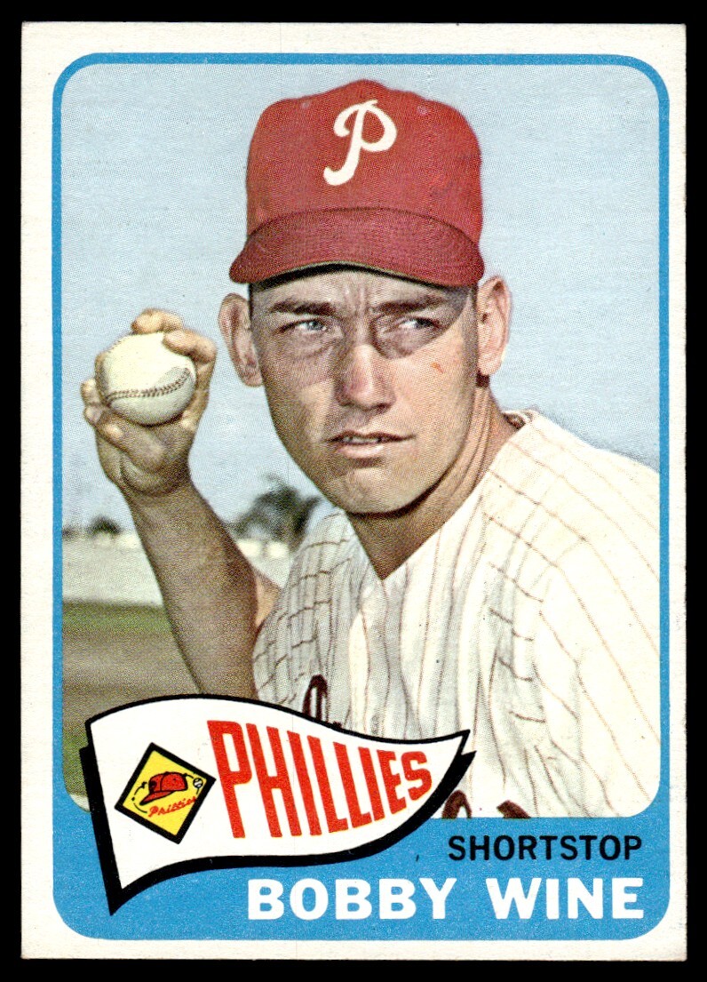 1965 Topps Bobby Wine Philadelphia Phillies #36 | eBay