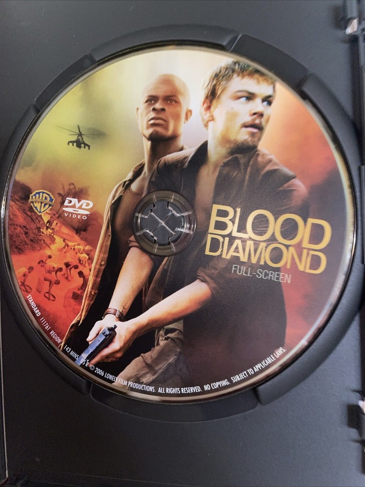 Blood Diamond (Full Screen Edition) - DVD - VERY GOOD 85391117612| eBay