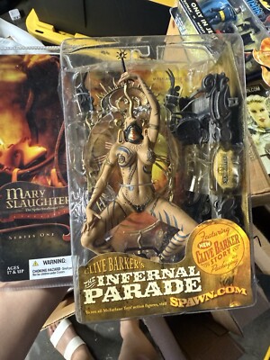 McFarlane Toys Clive Barker Infernal Parade Mary Slaughter Action ...