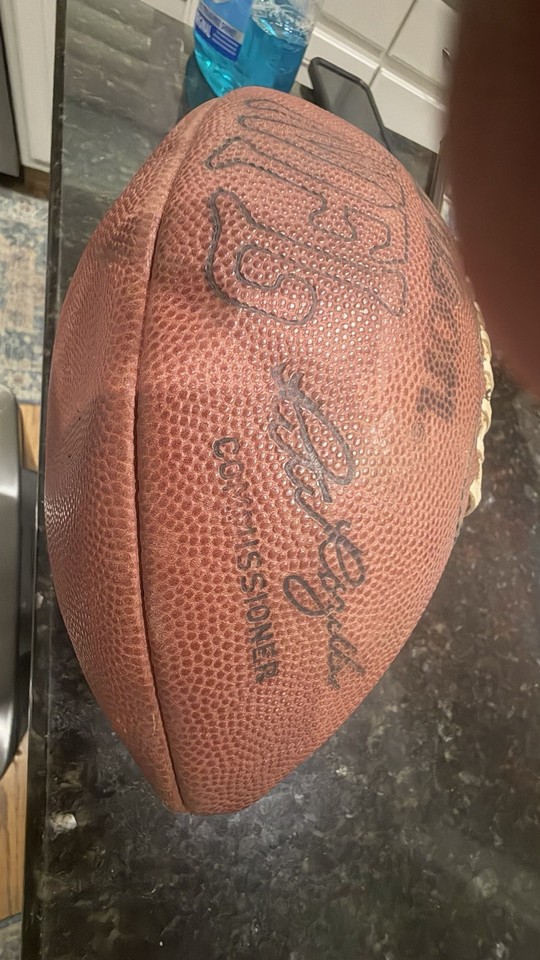 Wilson Official NFL Pete Rozelle Era Football Ball-Needs Air-Leather ...