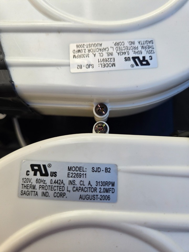 Gemmy Airblown Inflatable Dual Blower SJD-B2 Stand w/ Lights | eBay