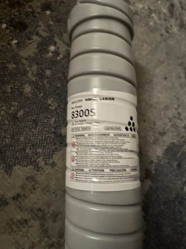 Ricoh Pro 8300S 828553 BLACK Genuine Toner Cartridge OEM 8310S 8320S ...