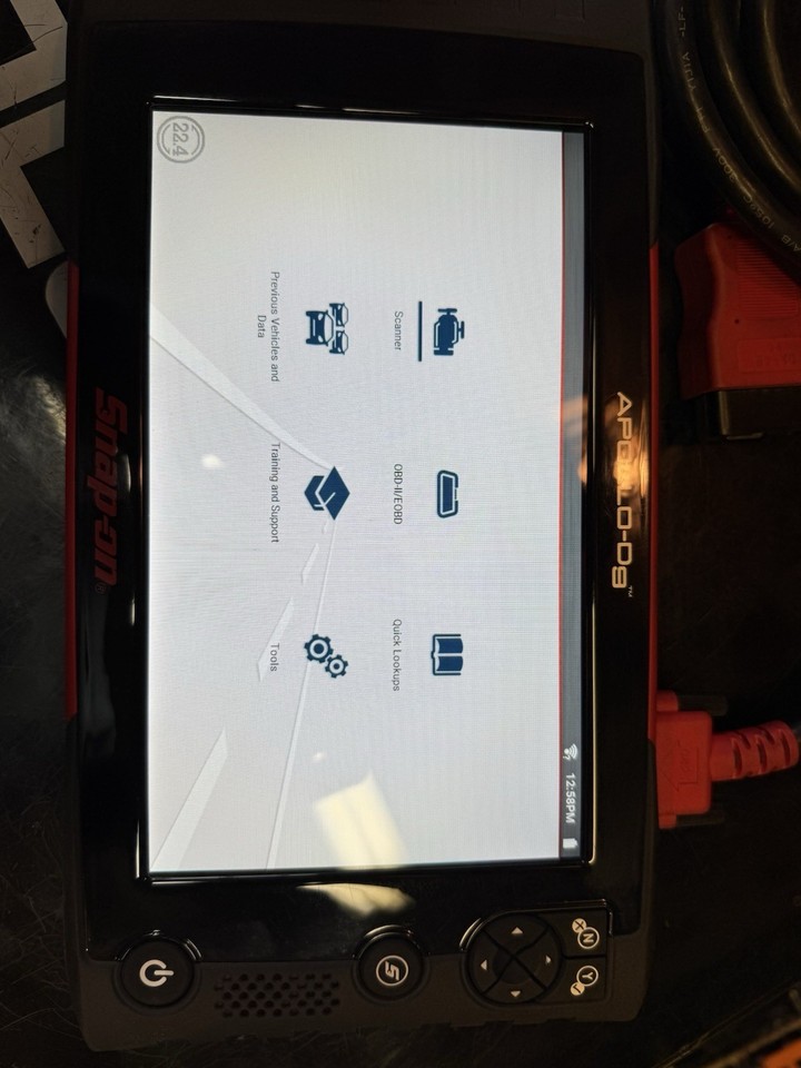 Snap-on Apollo-D9 Diagnostic Scanner Tool with Case Complete in Box. | eBay