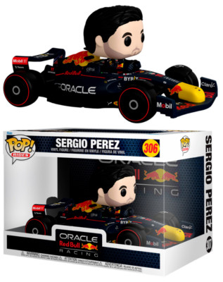 POP RACING F1 SERGIO PEREZ RED BULL RACING 3.75" POP RIDES VINYL FIGURE ...