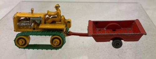 BENBROS MIGHTY MIDGETS #19 CATERPILLAR TRACTOR & TRAILER *VINTAGE* | eBay