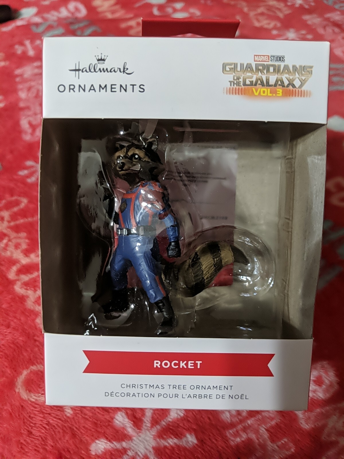 Hallmark Ornament Christmas tree Rocket Raccoon Guardians Of The Galaxy ...