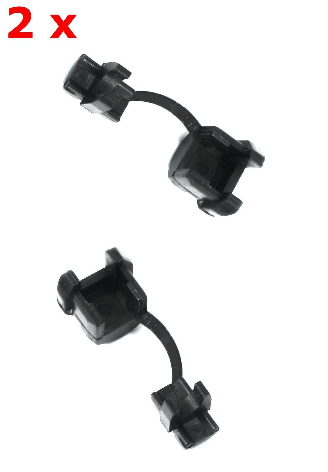 2x MAINS CABLE CORD GRIP STOPPER HOLDER STRAIN RELIEF BUSHING NYLON ...