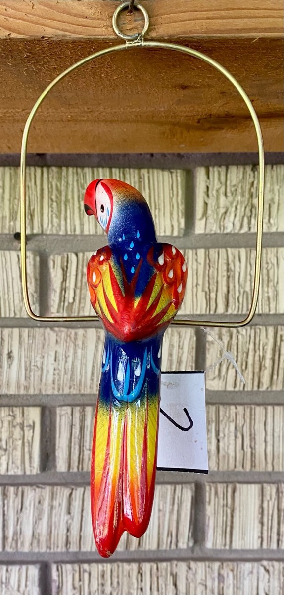 Ceramic Mexican Talavera Pottery Parrot Talavera Dove Planter