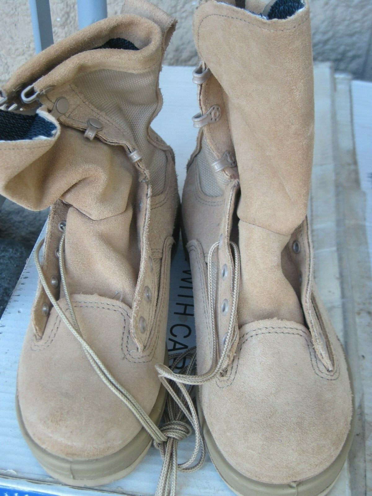 BELLEVILLE MILITARY BOOTS SIZE: 4 WIDE | eBay