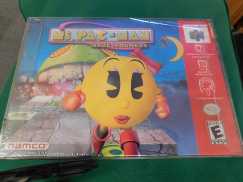 Ms Pac Man Maze Madness Nintendo N64 Sealed 722674021005| eBay