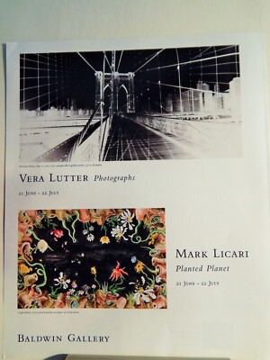 MARK LICARI ART PIECE VTG ORIG 2018 ADVERTISEMENT | eBay