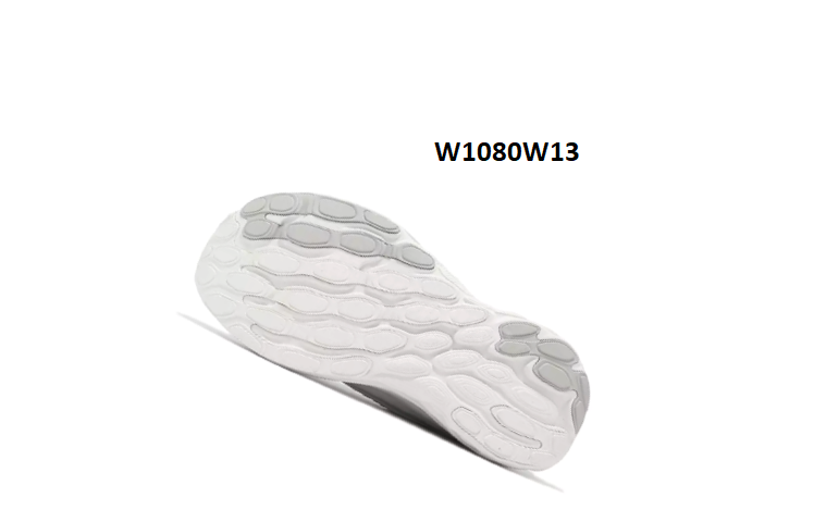 W1080W13 - WOMEN New Balance Fresh Foam X White Light Silver Metallic ...