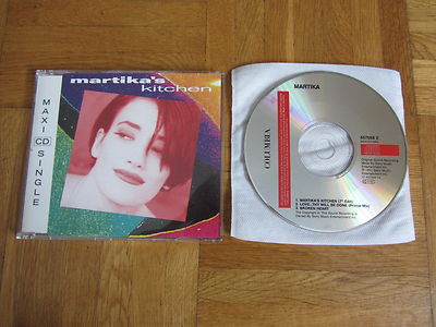 MARTIKA Martika's Kitchen OOP 1991 EUROPEAN CD single prince | eBay