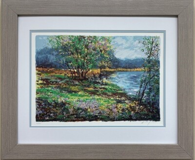Michael Schofield "Spring" Hand Signed Limited Edition Serigraph Framed Art | eBay