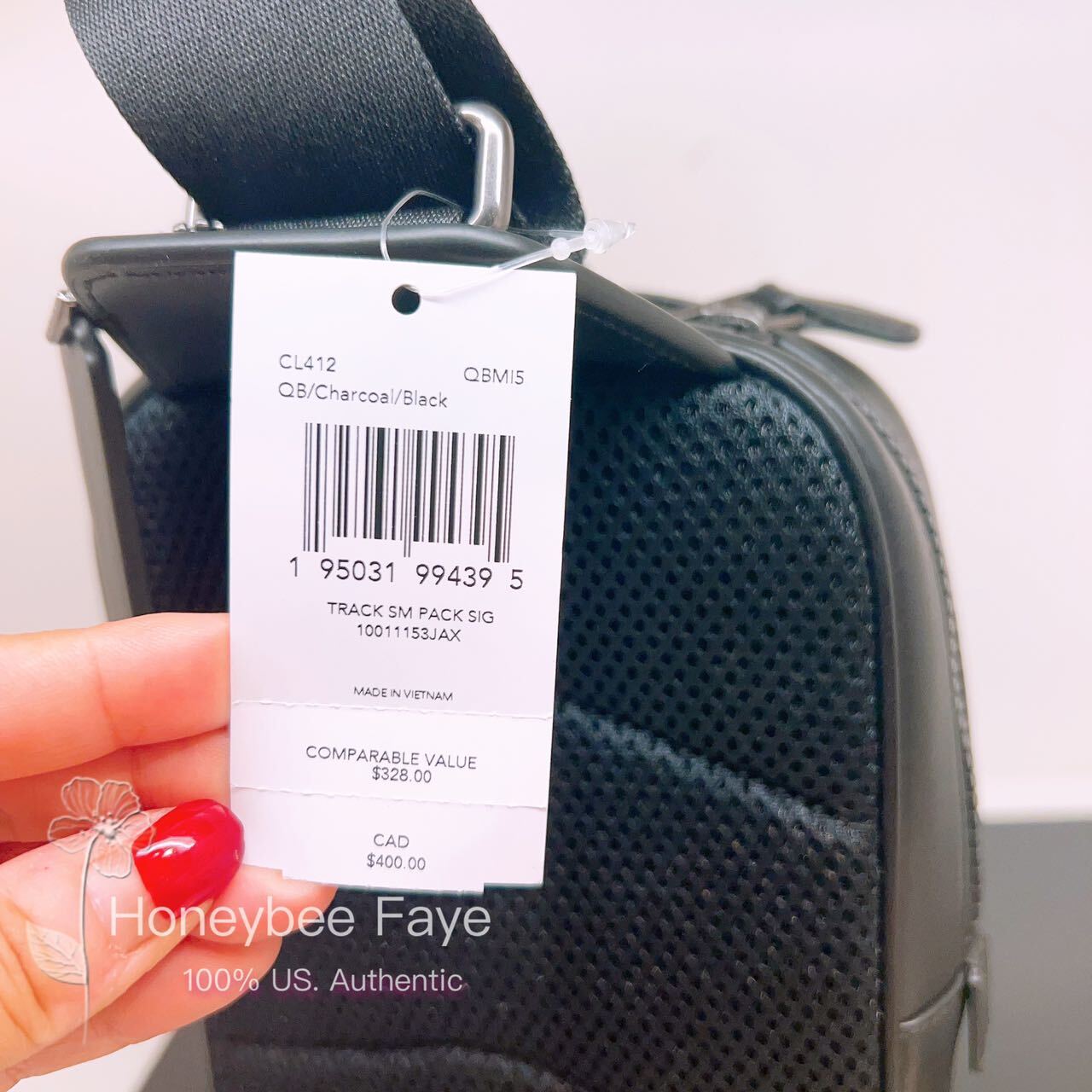 NWT Coach Track Pack 14 In Signature Canvas | eBay