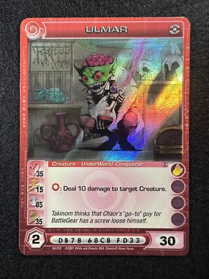 Chaotic TCG Max E 30 Ripple Ulmar 54/232 DOP 1st Ed Super Rare M/NM | eBay