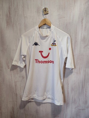 Tottenham Hotspur 2004 2005 home Sz L Kappa Spurs shirt jersey football ...