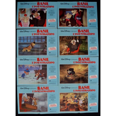 Fotobusta Basil L' Great Mouse Detective Walt Disney Ron Clements John ...