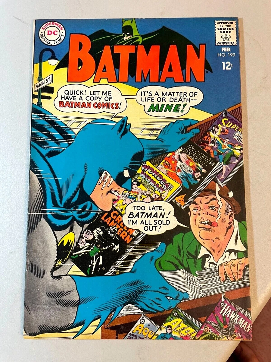 Batman Comic Book Pages