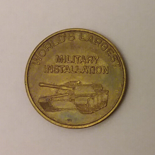 World's Largest Military Installation Fort Hood, TX Trade Token 22mm | eBay