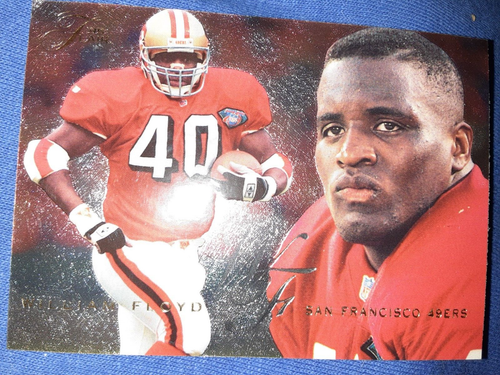 1995 Flair William Floyd NFL #186 San Francisco 49ers | eBay