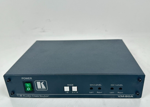 Kramer VM-80A 110V Audio Distributor Distribution Amplifier | eBay