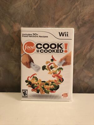 RARE Sealed Food Network:Cook or be Cooked Game (Nintendo Wii, 2009) | eBay