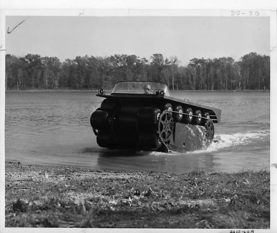 ORIGINAL 8x10 PHOTO PROTOTYPE AIROLL VEHICLE - REAL PHOTOGRAPH | eBay