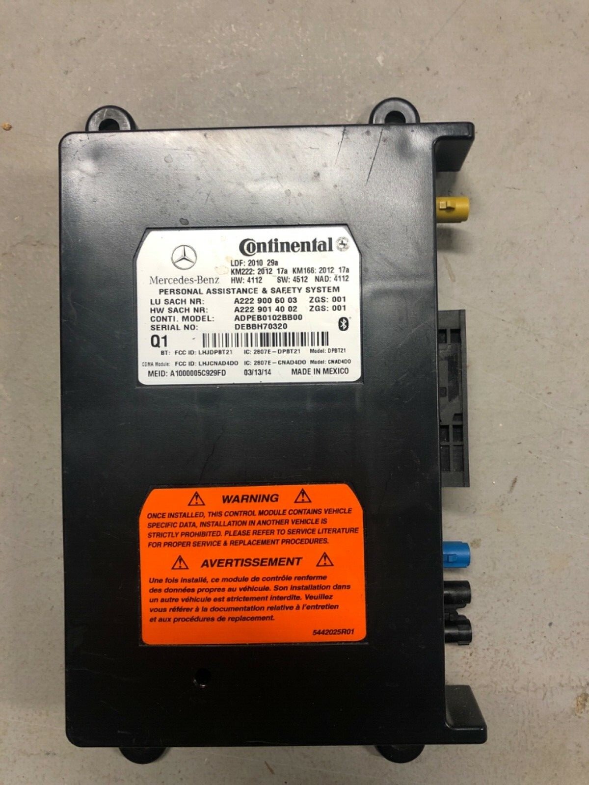 Mercedes-Benz 2229006003 for sale online | eBay