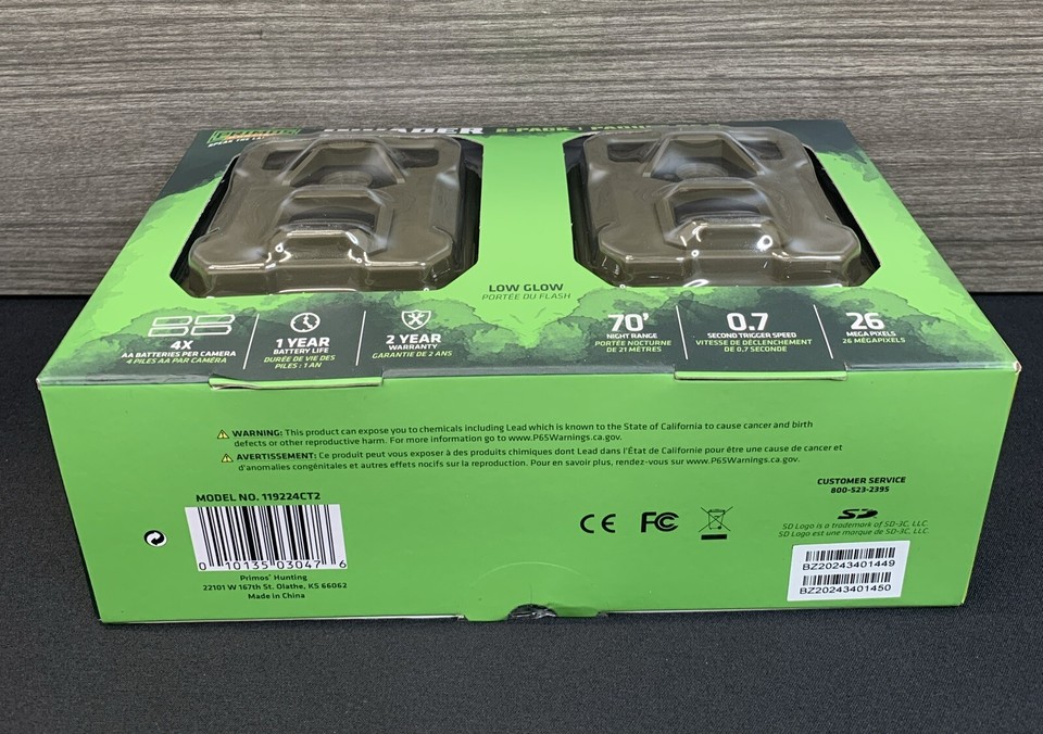 Primos Invader 2-Pack Hunting Trail Camera Set #119224CT2 | eBay