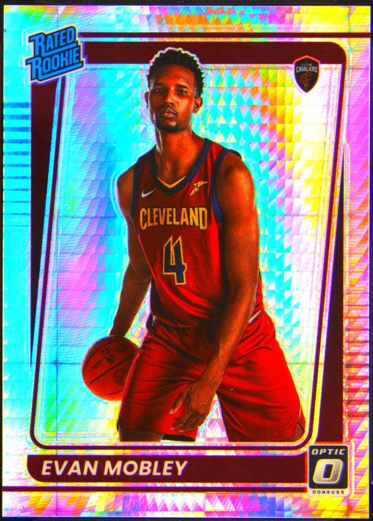2021-22 Panini Donruss Optic - Rated Rookie Evan Mobley #175 Lucky ...