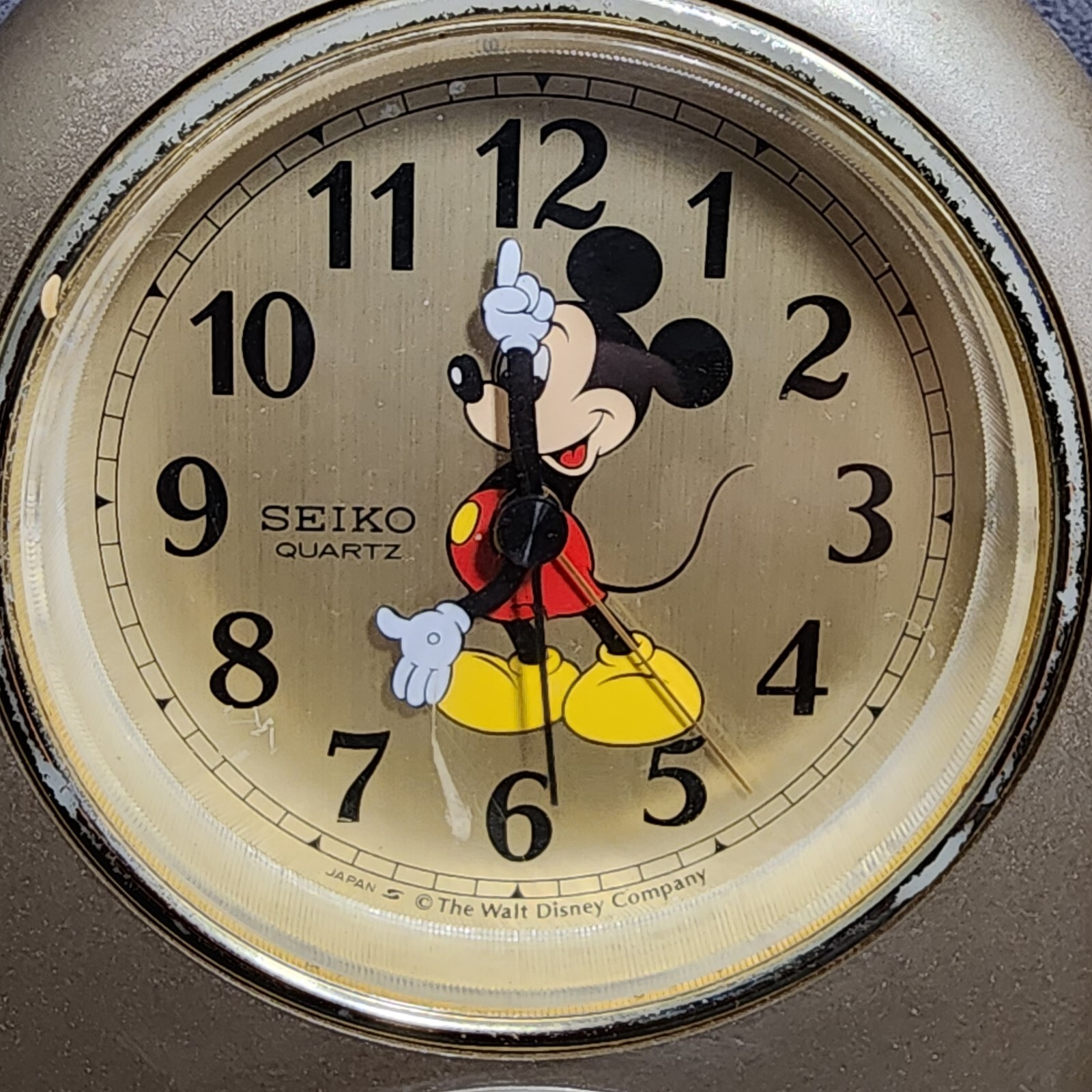 SEIKO Disney Mickey Mouse Musical Clock Plays 7 Songs Or Beep For Alarm ...