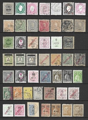 Collection of Old Stamps from Macau . . . . . . . . . 4 pages - - hcv ...