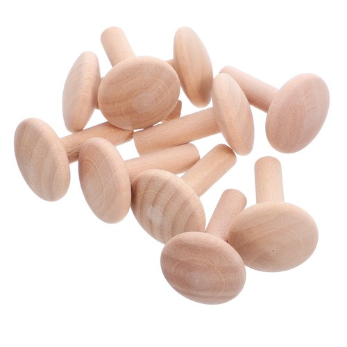 10 Pcs Tiny Pegs for Craft Mini Wood Project Nails DIY Toy Wheel | eBay UK