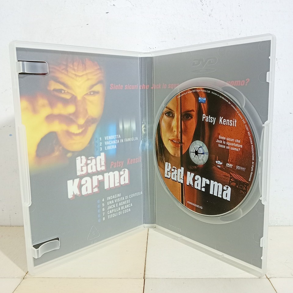 56649 DVD - BAD KARMA - John Hough - Patsy Kensit, Patrick Muldoon 2001 ...