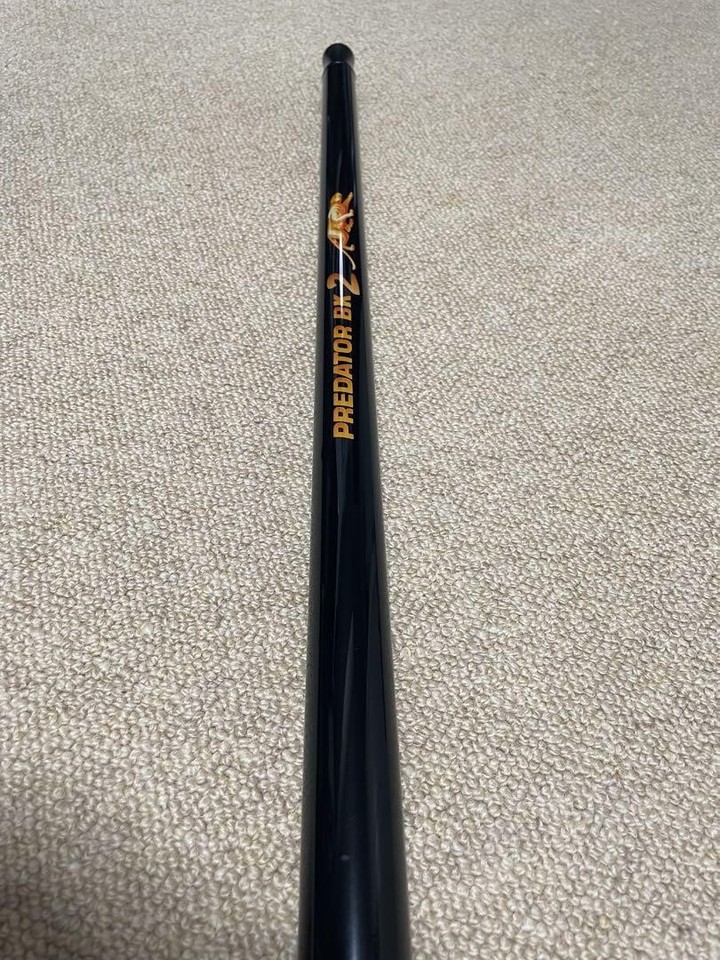 Predator BK2 Pool Cue Black Wooden Used 5 Years No Warping Scratches | eBay