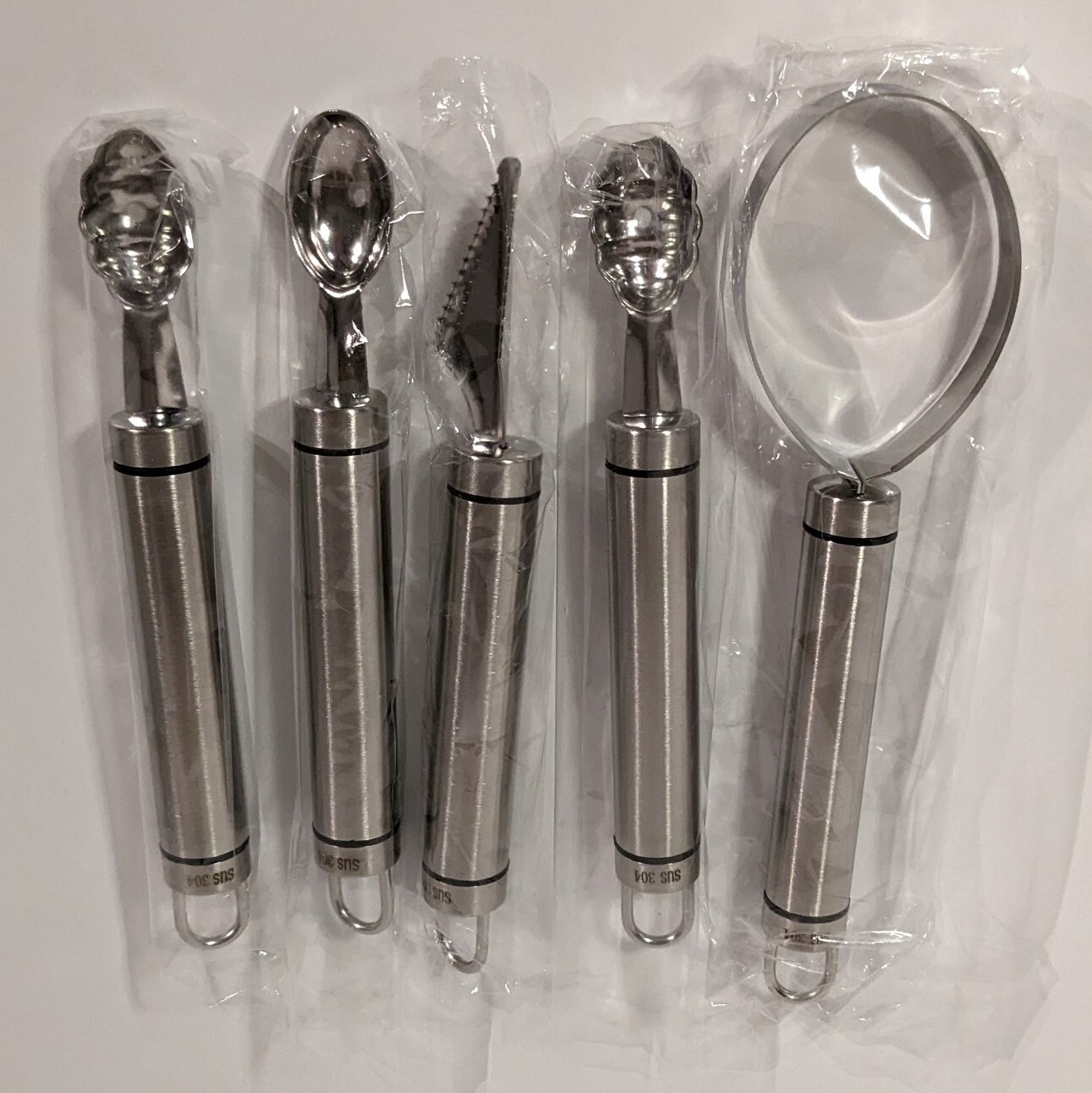 Kitchen Carving Tool Set, Vegetable, Fruit Sculpting, Chef Tool Kit, 5 ...