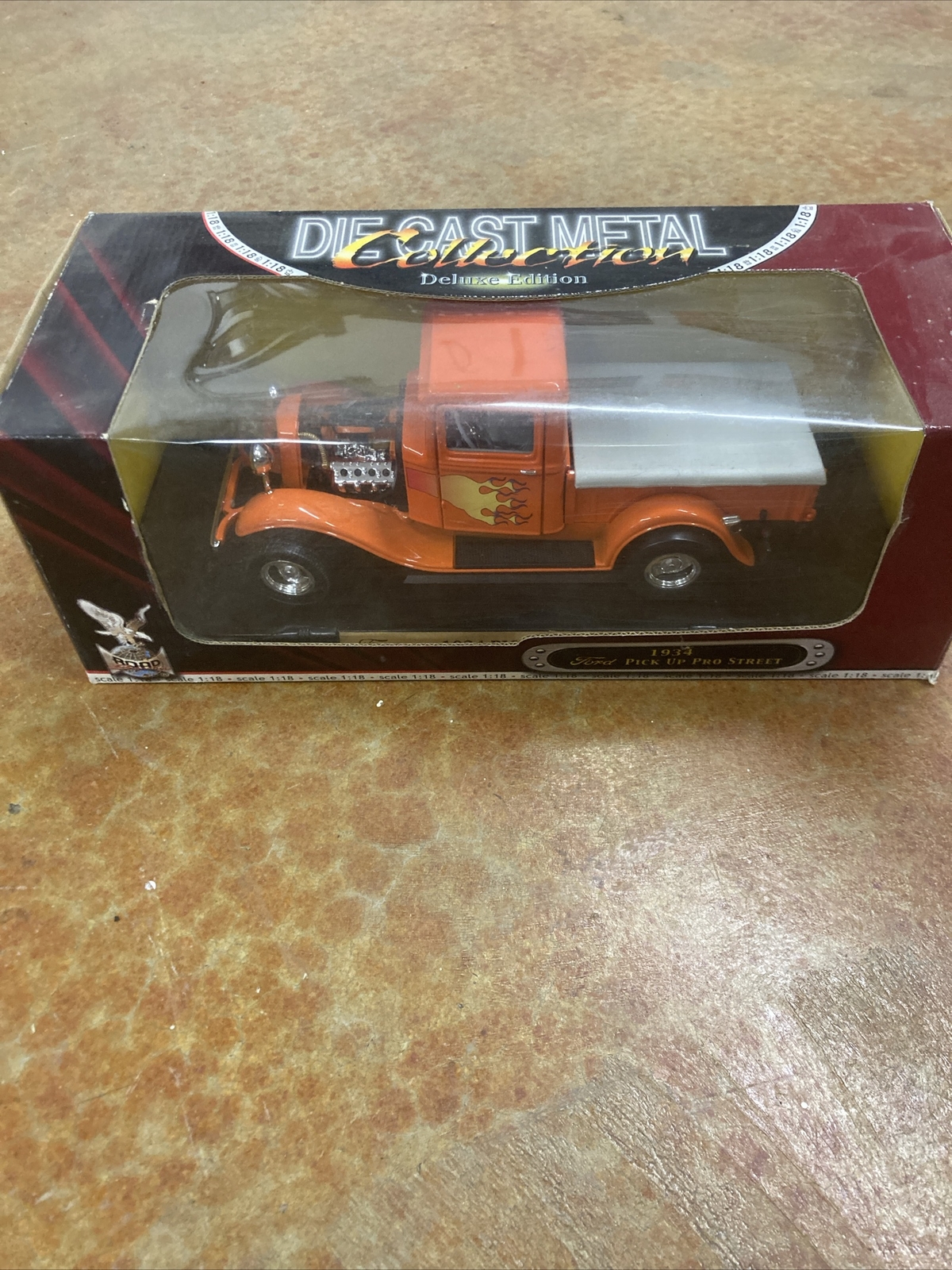 1934 Ford Pick Up Truck diecast metal 1:18 scale Pro Street MIB Road ...