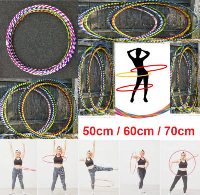 Hula Hoops Multicolored Printed Indoor Outdoor Fitness Gymnastic Boy ...
