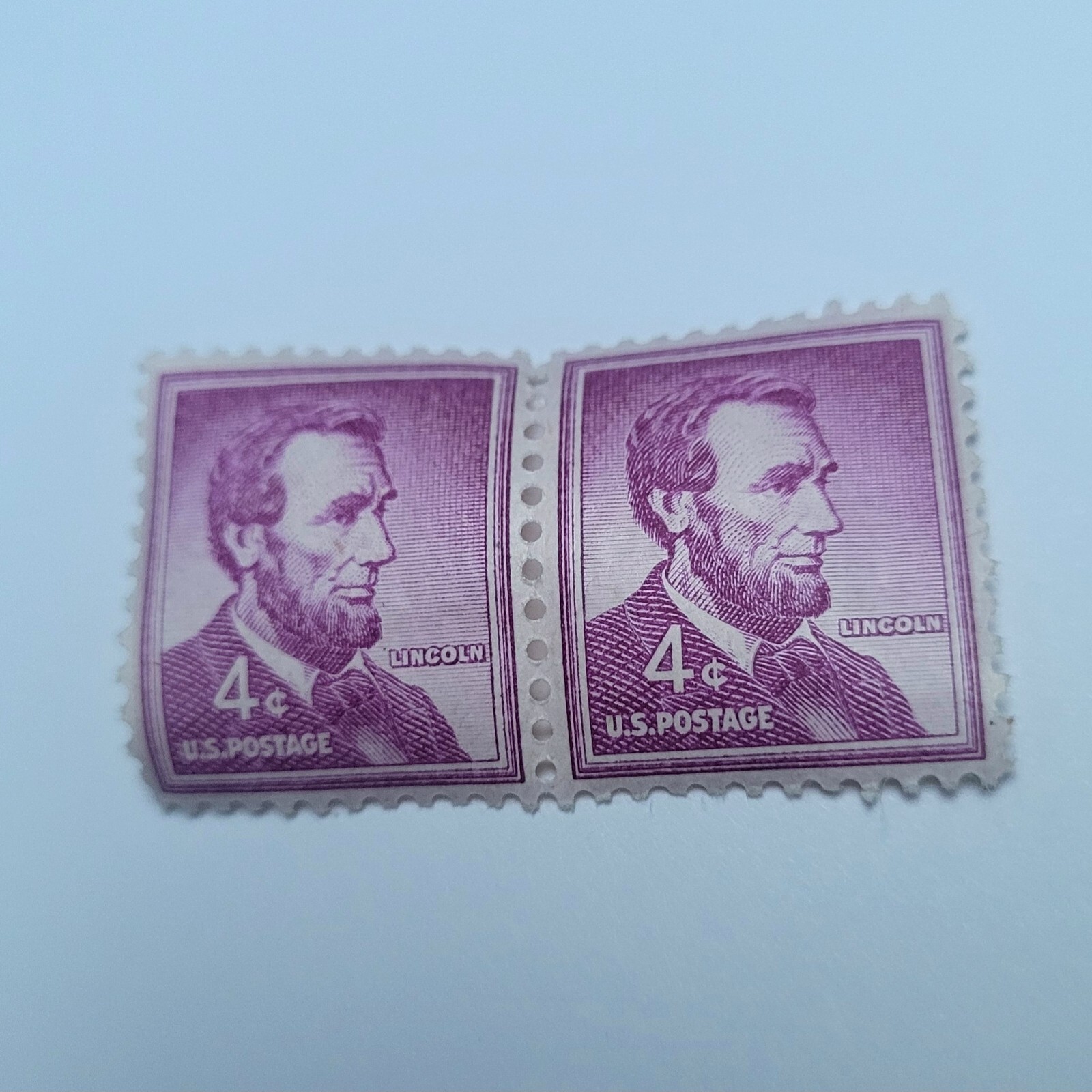 VERY RARE Abraham Lincoln 4 Cent Stamp US Postage (Lot Of 2) stamps ...