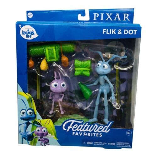 Disney / Pixar A Bug's Life Featured Favorites Flik & Dot Action Figure ...