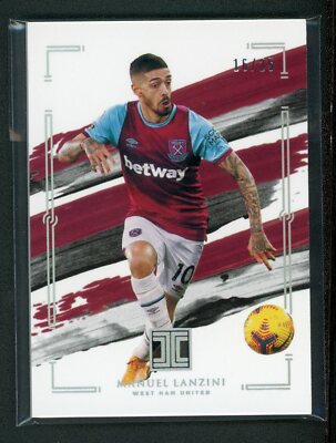 2020-21 MANUEL LANZINI 16/25 PANINI IMPECCABLE PREMIER LEAGUE | eBay