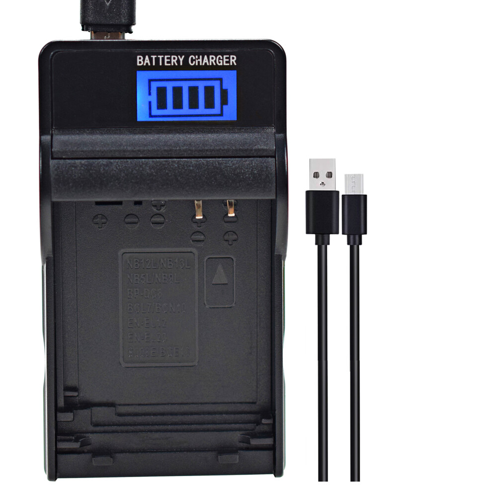NB-5L Battery or LED Charger for Canon PowerShot S100, S110, SD700 IS ...