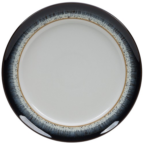 NEW Denby Halo Wide Rimmed Dinner Plate Medium 745606530130 | eBay ...