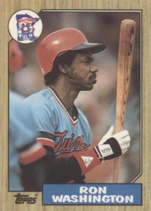 1987 Topps - Ron Washington #169 Tiffany for sale online | eBay