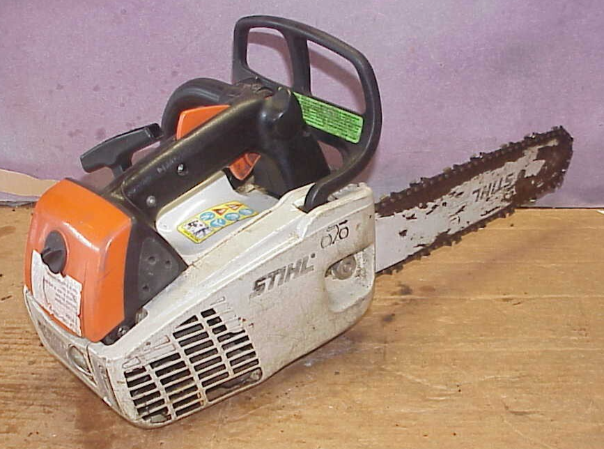 Stihl ms194t chainsaw Top Handle Arborist Saw 11" blade gas | eBay
