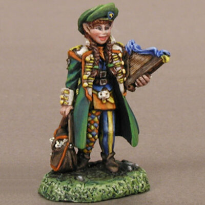 Reaper Dark Heaven Legends 02721 Thora Gnome Bard Minstrel Musician ...