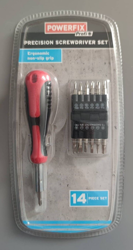 New Powerfix Profi Precision Screwdriver 14 Piece Set | eBay