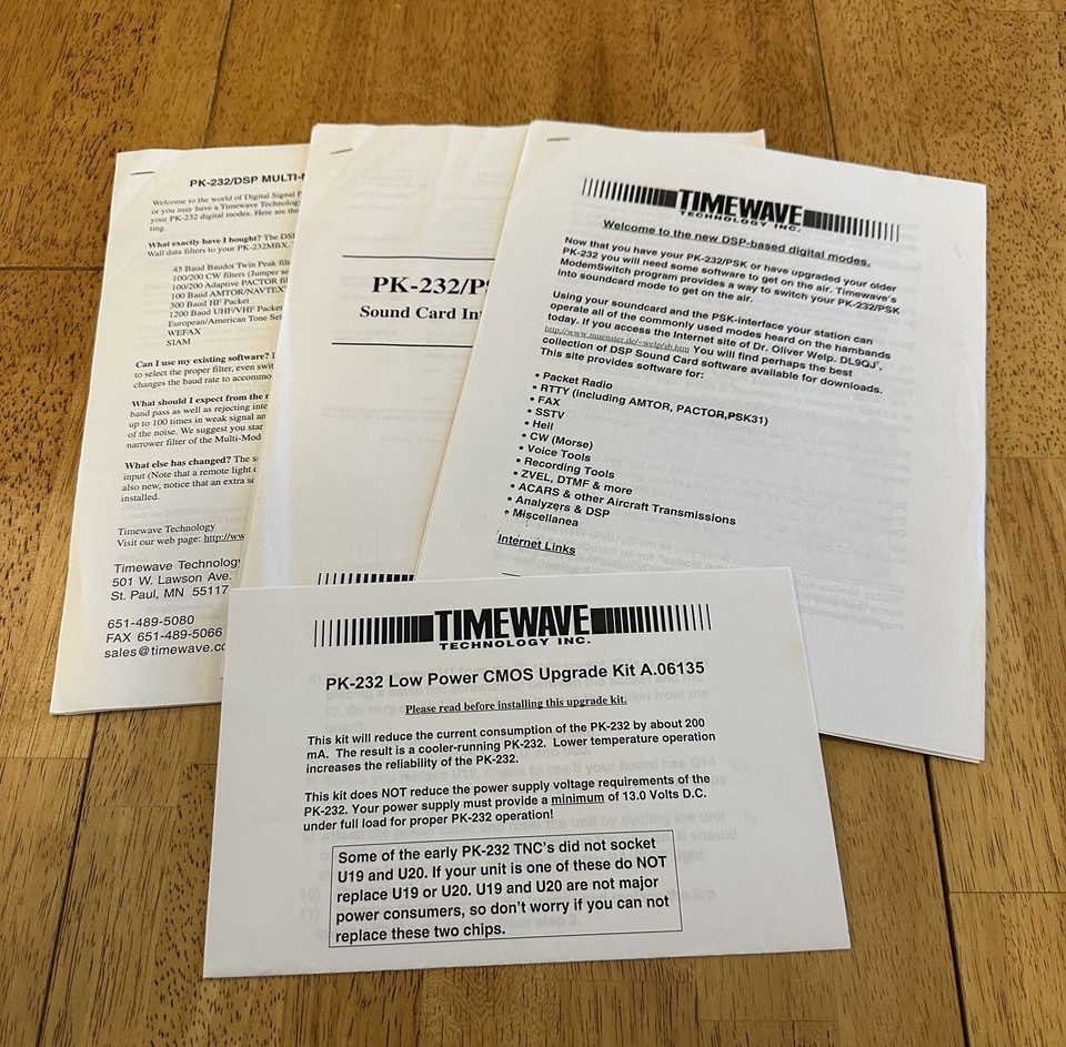 Timewave PK-232 PSK Multimode TNC Data Controller | eBay